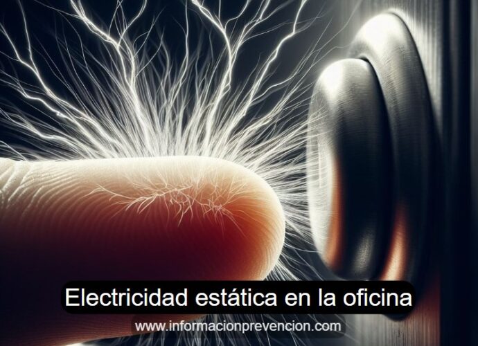 Electricidad estática en la oficina